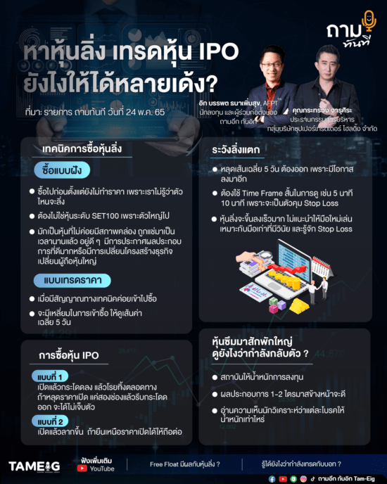 หาหุ้นลิ่ง เทรดหุ้น IPO ยังไงให้ได้หลายเด้ง? - tam-eig.com