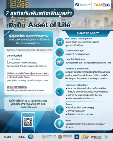 #Infographic 7 ธุรกิจกับพันธกิจเพิ่มมูลค่า เพื่อเป็น Asset of Life - tam-eig.com